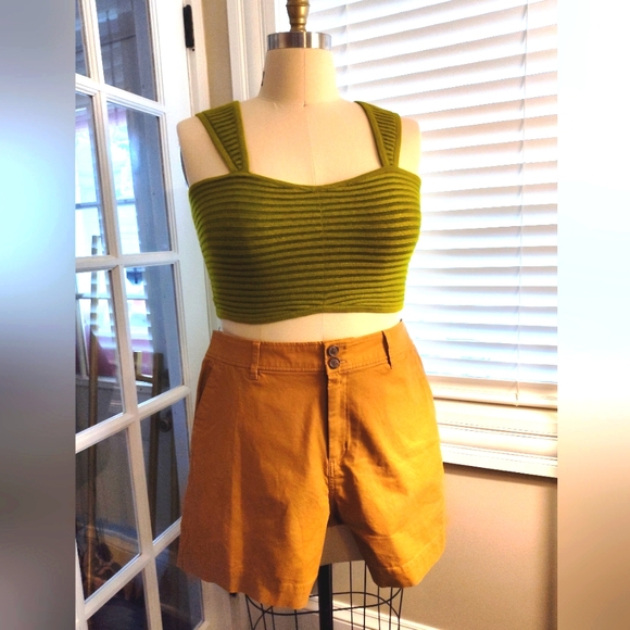 a new day | Shorts | New W Tags A New Day Tan Caramel Stretch Cotton ...